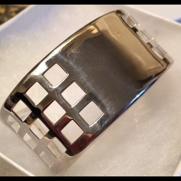 ELLE Sterling | Jewelry | Elle Sterling Modernist Cuff Bracelet | Poshmark